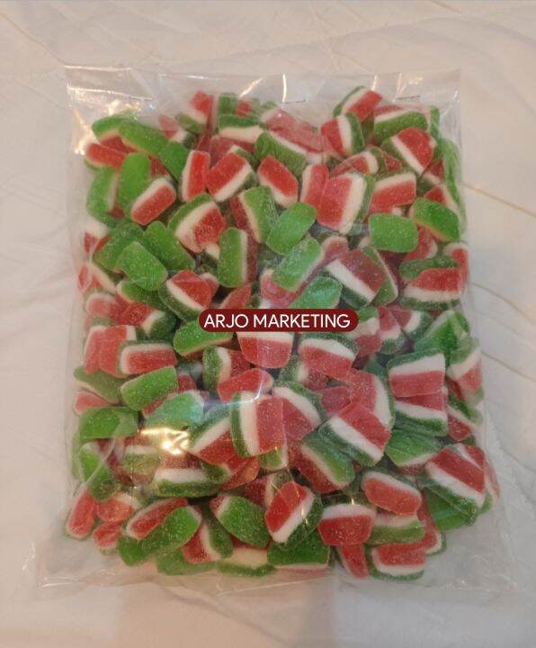 1kg Gummy watermelon Negosyo pack Gummy sweet candies kutkutin direct ...