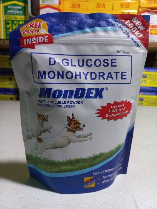 Mondex Dextrose Powder D-Glucose Monohydrate for Dogs 100grams and ...