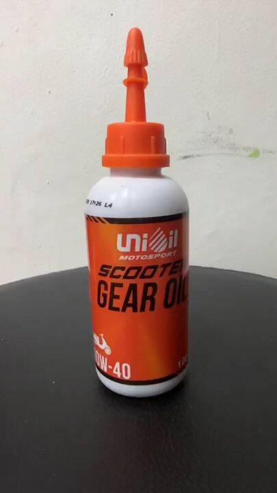 Unioil Motosport Scooter Gear Oil 10W-40 (120mL) | Lazada PH