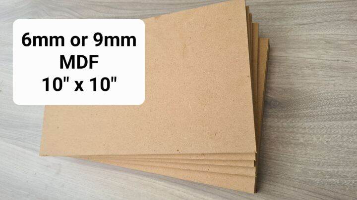 MDF Board - 10" x 10" | Lazada PH