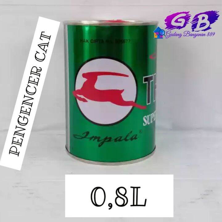 THINNER PENGENCER MERK IMPALA 1 LITER HIGH QUALITY | Lazada Indonesia