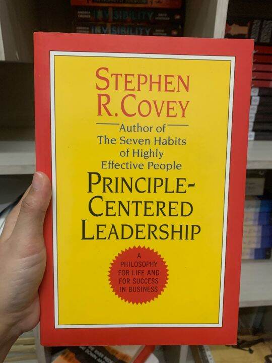 PRELOVED AUTHENTIC PRINCIPLE-CENTERED LEADERSHIP BY STEPHEN COVEY ...