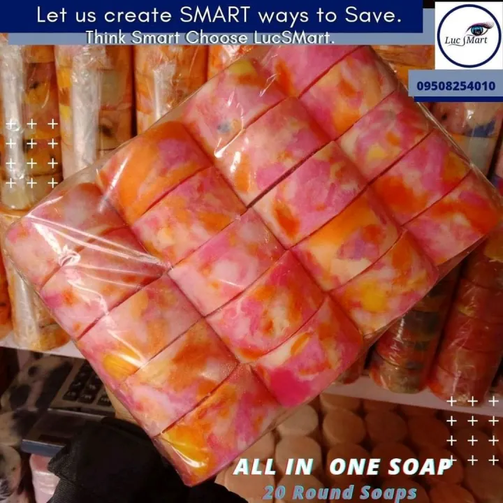 Sold per pack 20pcs x 50grams= 1kilo RANDOM COLOR/VARIANTS All in one ...