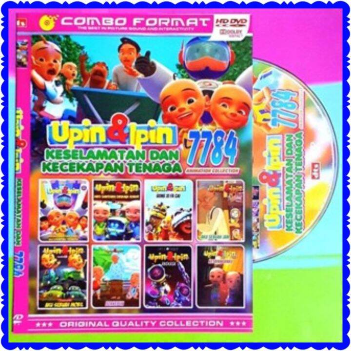 KASET DVD FILM KARTUN ANAK UPIN IPIN EPISODE TERBARU-FILM ANAK KARTUN ...
