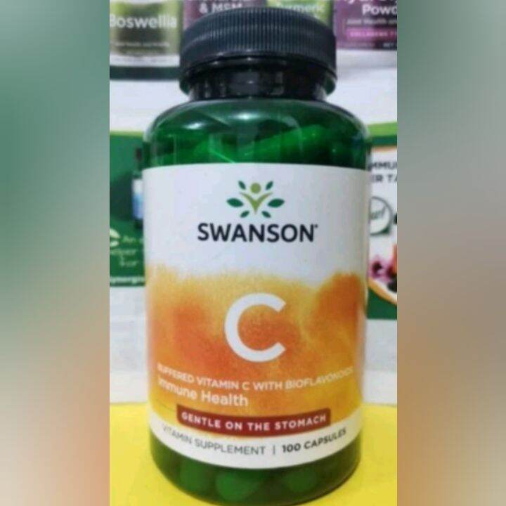 Buffered C 500mg Non-Acidic Vitamin C with Citrus Bioflavonoids 100 capsules EXPIRY: February ...