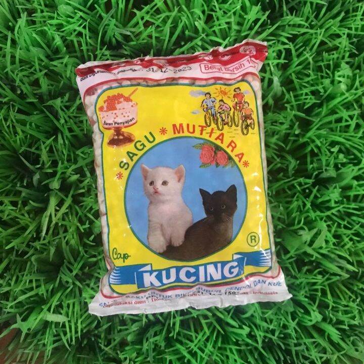 Murah!! Sagu Mutiara Cap Kucing Higenis/Mutiara Sagu/Mutiara Original ...