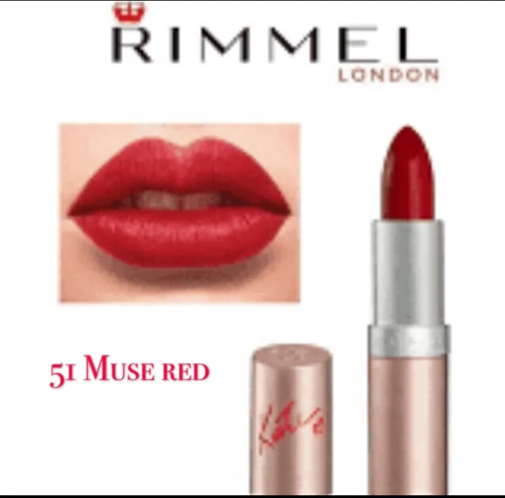 RIMMEL LONDON Lasting Finish by Kate Lipstick 30/ 51 Muse Red 4g ...