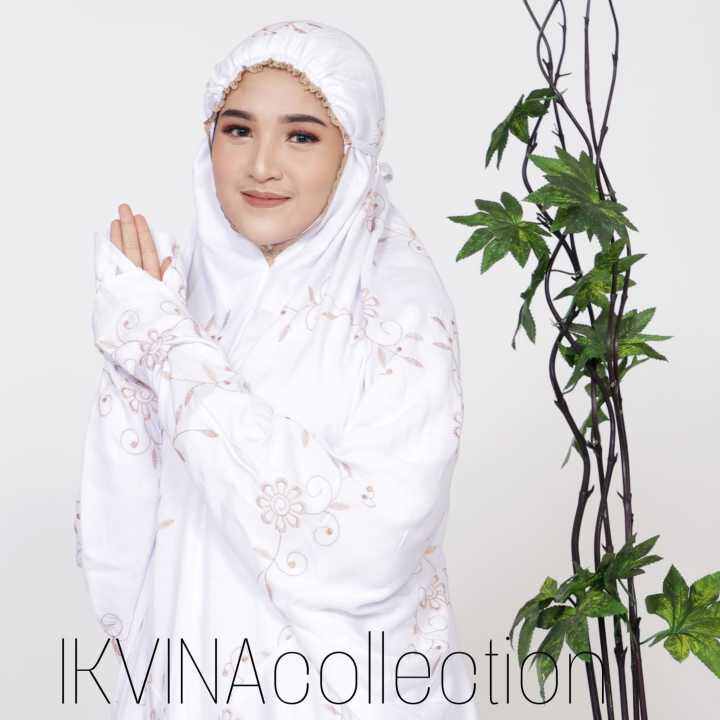 Mukena Dewasa Terusan Motif Gracella Volume Terbaru Khas Tasikmalaya By [IKVINA Collection ...