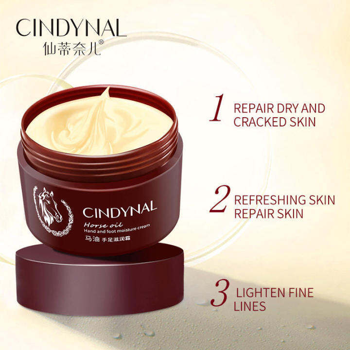 CINDYNAL Original horse oil Hand and Foot Salve Cream 110g anti ...