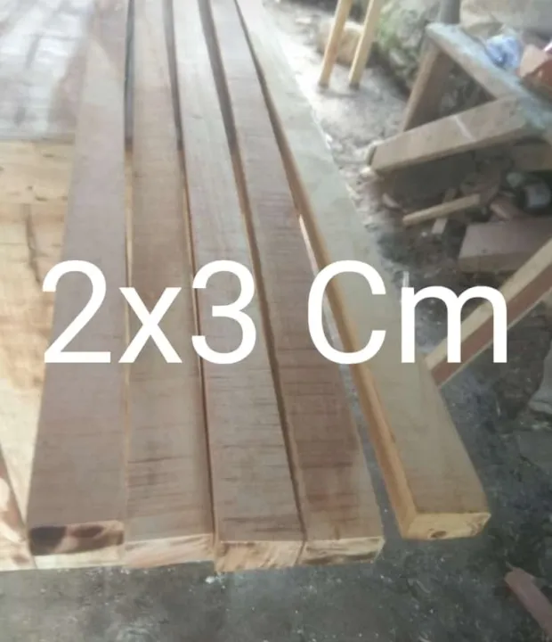 RENG KAYU MAHONI UKURAN 2x3x1 METER SUDAH DI AMPLAS HALUS PER IKET ISI ...