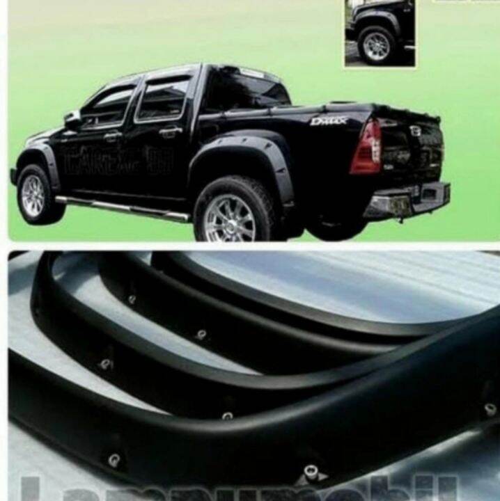Over fender Isuzu Dmax 2007-2015 model slim baut L variasi | Lazada ...