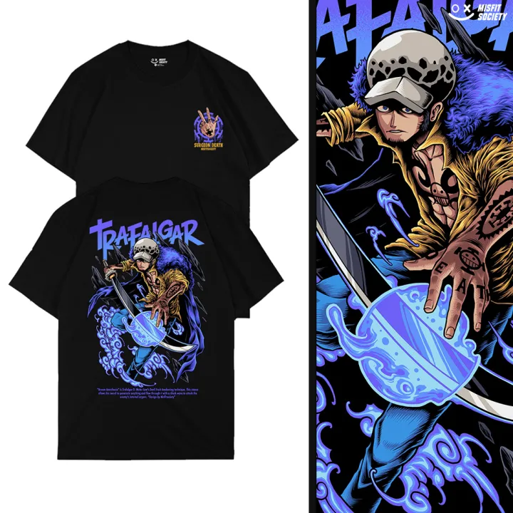 Kaos Anime One Piece Trafalgar D water law KROOM Anesthesia Heart ...
