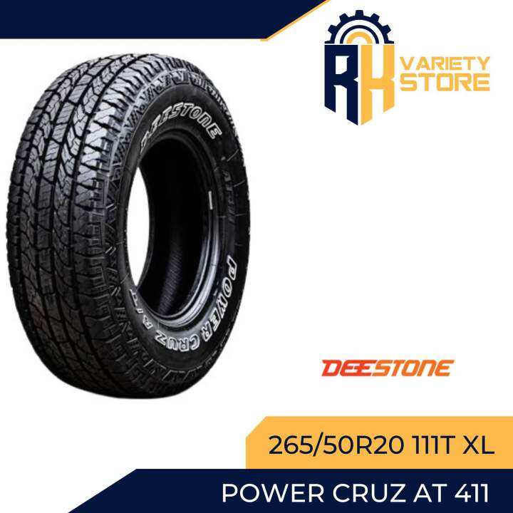YEAR 2023 DOT DEESTONE THAILAND LT265/50R20 111T XL AT411 POWER CRUZ ...