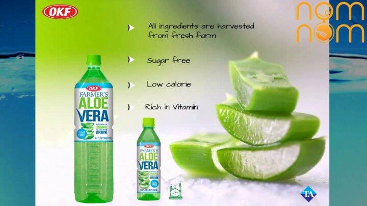 [HALAL] OKF Farmers Aloe Vera Juice - Sugar Free 500ml/1.5L ...