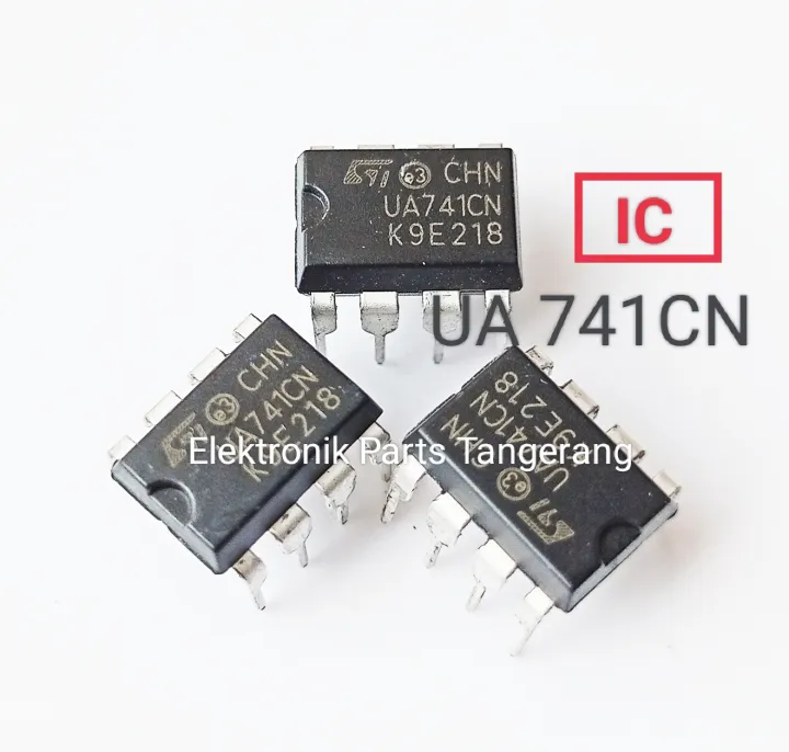 IC UA741 ST ASLI IC UA741CN ORIGINAL TRANSISTOR UA741 IC UA 741 IC UA 741CN IC LM741 | Lazada ...