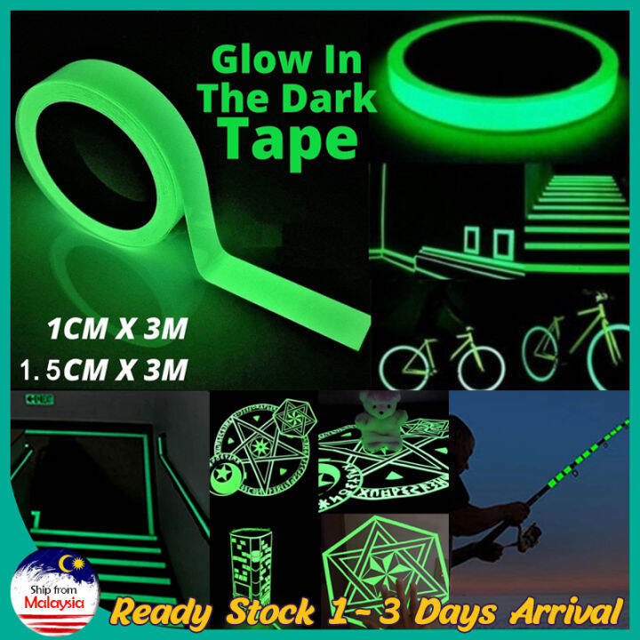 3M Self-adhesive Luminous Tape / Sticker Tape Adhesive Tape / Night ...