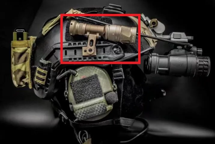 Surefire Fire M300 S & S M-Ax US Army UV Helmet Night Vision IR ...