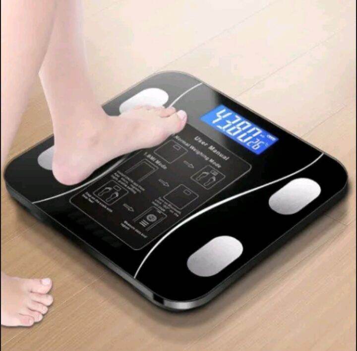 Timbangan badan digital dengan Bluetooth dan Smart Weight Scale ...