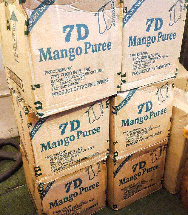 7D Mango Puree Box ( 4 Gallon ) | Lazada PH