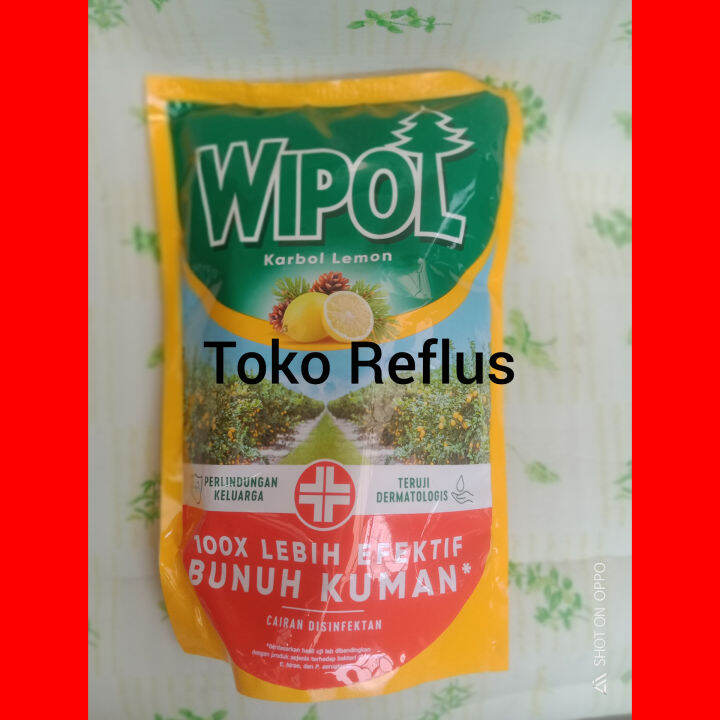 WIPOL KARBOL LEMON 750 ML | Lazada Indonesia