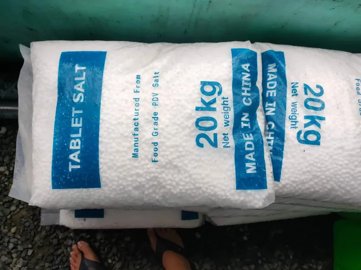 Tablet Salt 20kg, Water Softener, Regenerate Resin, Clean on Brine Tank ...
