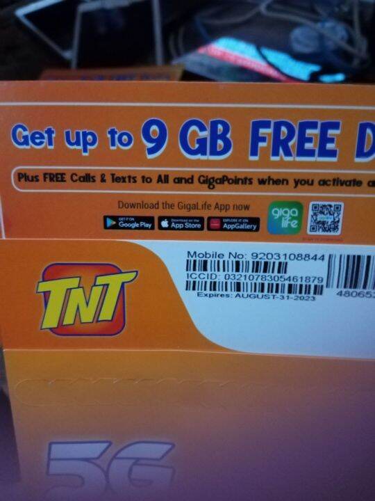 TNT Simcard special number | Lazada PH