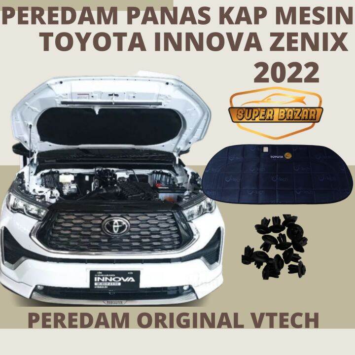 TOYOTA INNOVA ZENIX 2022 peredam panas dan suara kap mesin mobil ...