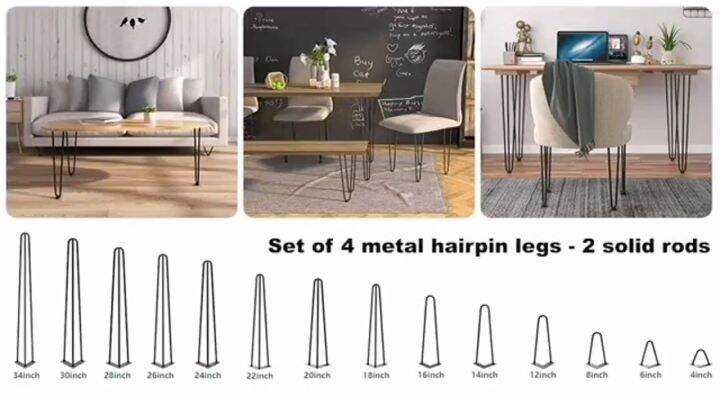 Solid table legs support Wrought iron table legs support coffee table ...