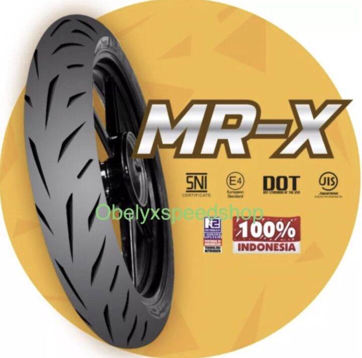 Ban Mizzle MR-X 80/80-14 Softcompound Tubeless Matic (1pcs) | Lazada ...
