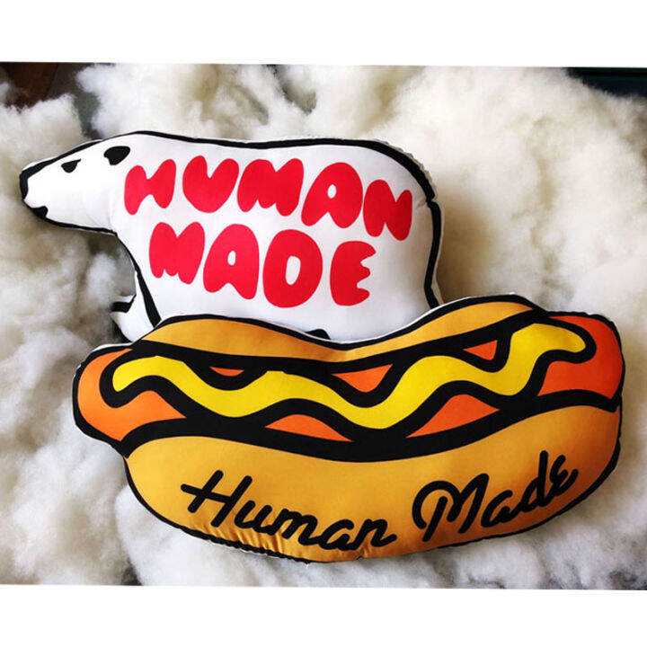 หมอนกอดพิมพ์ลายรูปเป็ดฮัมบูร์ก Human Made จำลองแบบสร้างสรรค์หมอนรองเอว ...