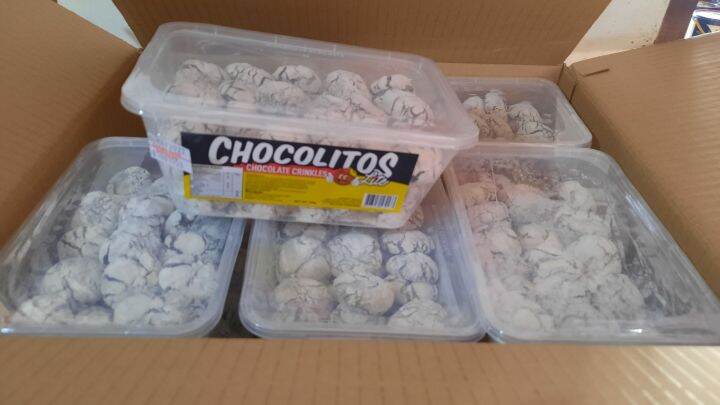 CHOCOLITOS chocolate crinckles in a box(20jars) | Lazada PH