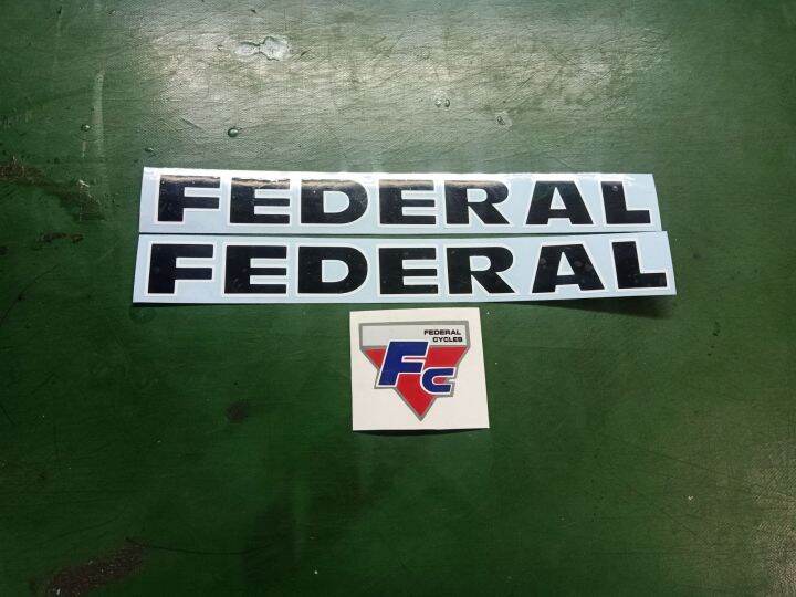 stiker sepeda federal dan logo depan | Lazada Indonesia