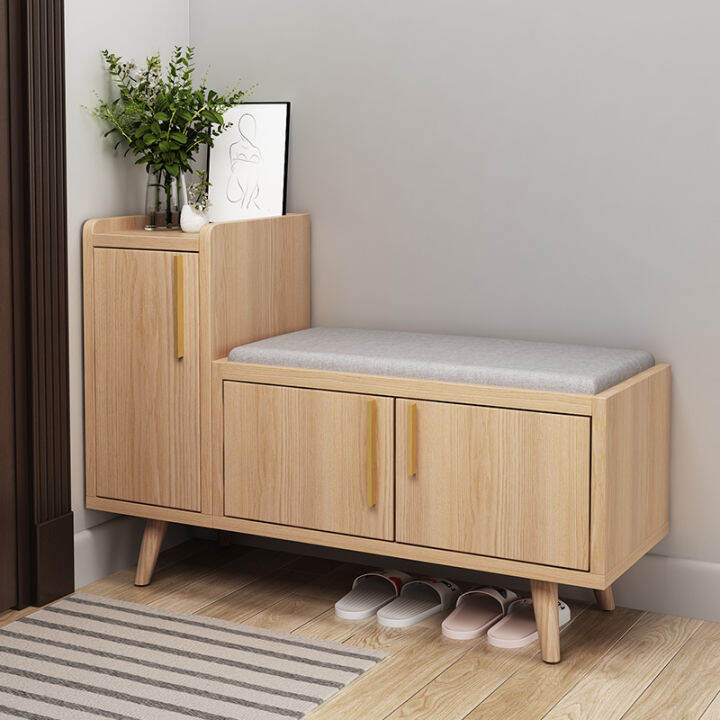 Door Shoe Changing Stool Cabinet Shoe Stool Home Door Sitting Bench ...