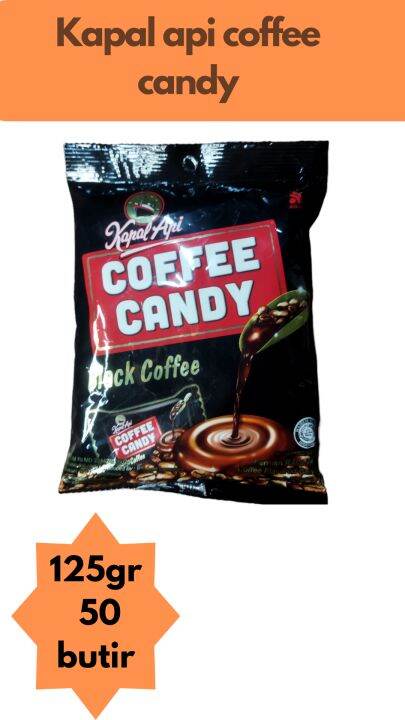 Kapal api coffee candy permen kapal api 125 gr( 50 pcs) | Lazada Indonesia