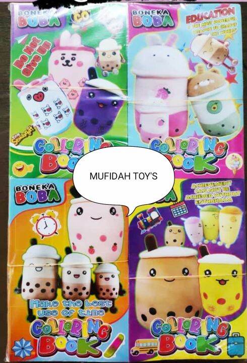 GAMBAR MEWARNAI BOBA 10 PCS | Lazada Indonesia