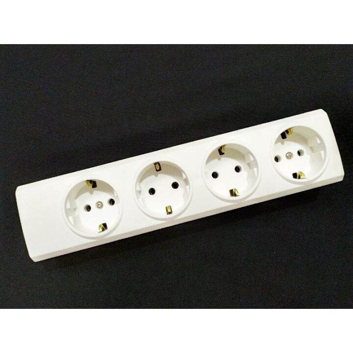 Broco Terminal Stop Kontak 4 lubang / Broco Stopkontak 4 lubang / broco ...