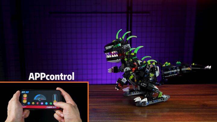 KEEYEE WORLD K96114 ชุดของเล่นเสริมทักษะ Tyrannosaurus Rex ตัวต่อ เลโก้ ...