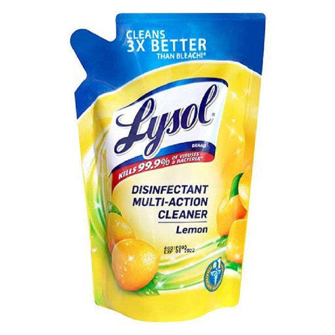 Lysol Disinfectant Multi Action cleaner Lemon 500ml | Lazada PH