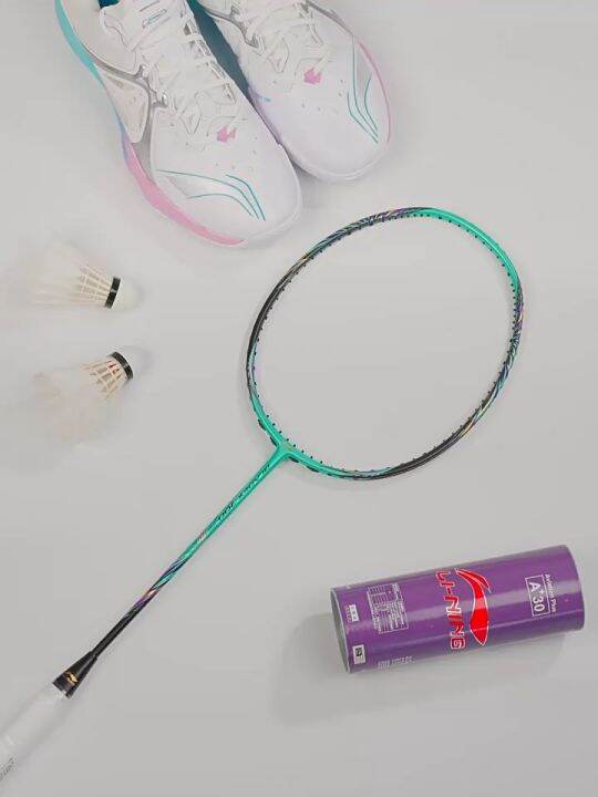 Li Ning BLADEX 700 (3U/4U/5U) Blue carbon fiber badminton rackets is ...