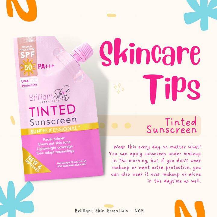 BRILLIANT TINTED SUNSCREEN | Lazada PH