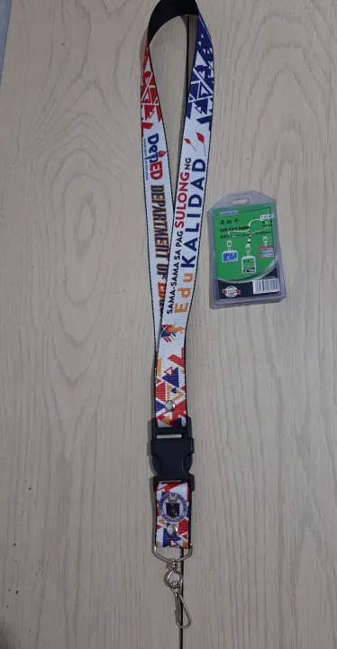 DEPED/ DEPARTMENT OF EDUCATCATION ID LACE LANYARD/SET | Lazada PH