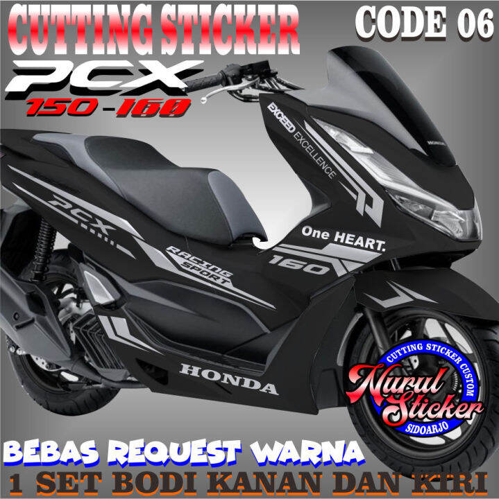 S-PCX160-06 sticker variasi pcx 160 | Lazada Indonesia