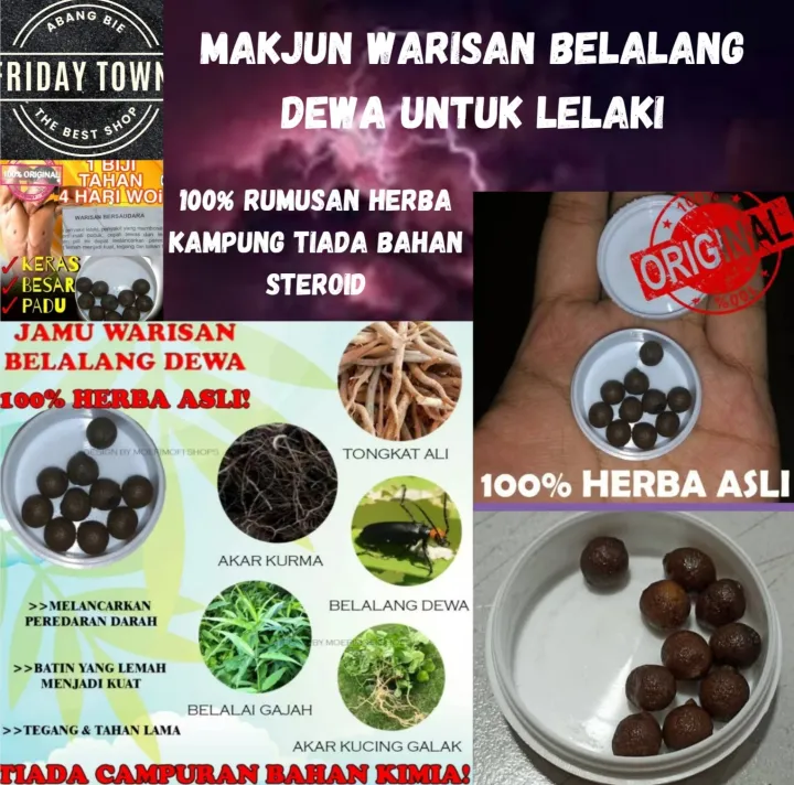 🔥 MAKJUN WARISAN BELALANG DEWA UNTUK LELAKI PASTI KAN YANG ORIGINAL ...