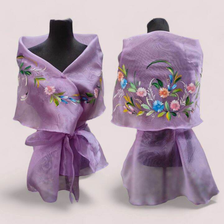 Modern Filipinian Wrap Around Panuelo | Lazada PH