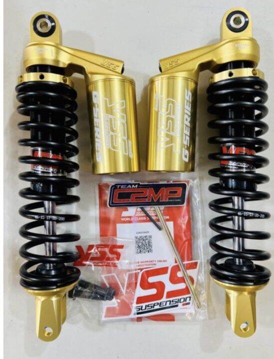 YSS 305mm G Plus Series Gold Edition Eco Line Yamaha Aerox155 v1 v2 and ...