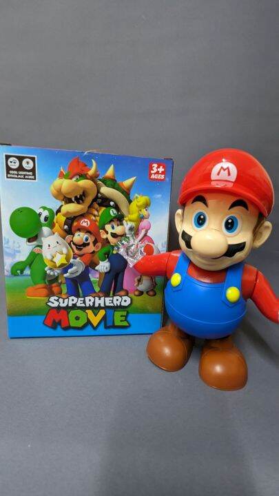 ELECTRONIC TOY DANCING MARIO/BATTERY OPERATED FIGURE TOY | Lazada PH