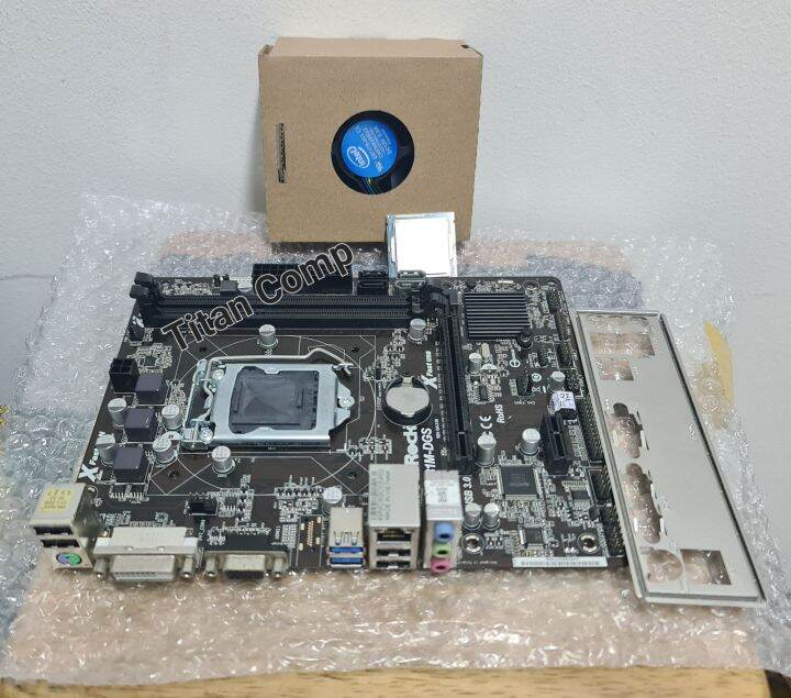 Motherboard H81 lga 1150 Paket Core i3/i5/i7 intel Gen 4 Bonus Fan intel | Lazada Indonesia