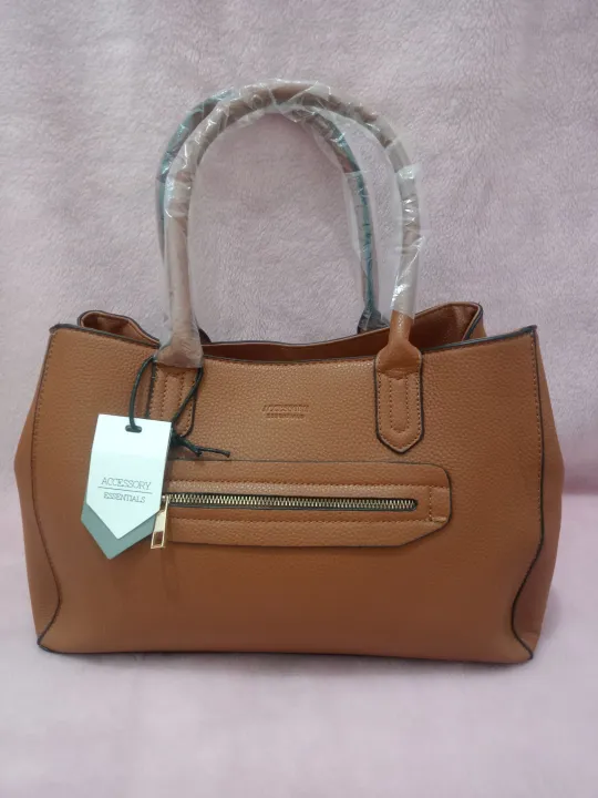 From How r.u. box quality shoulder brown bag | Lazada PH