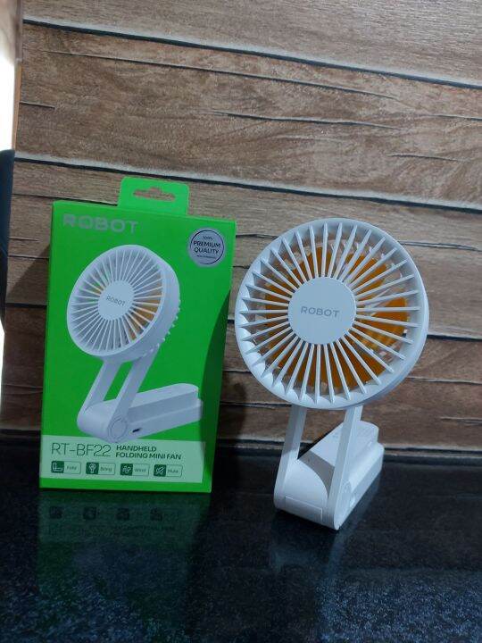 ROBOT RT-BF22 Handheld Folding Mini Fan | Lazada Indonesia