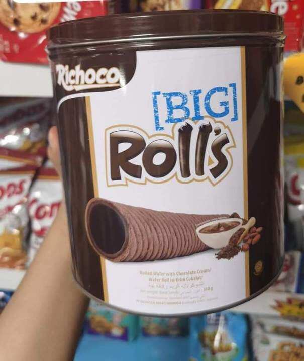 Richoco Big rolls 125 pesos only Available flavors: Chocolate 🍫 Cheese 🧀 | Lazada PH
